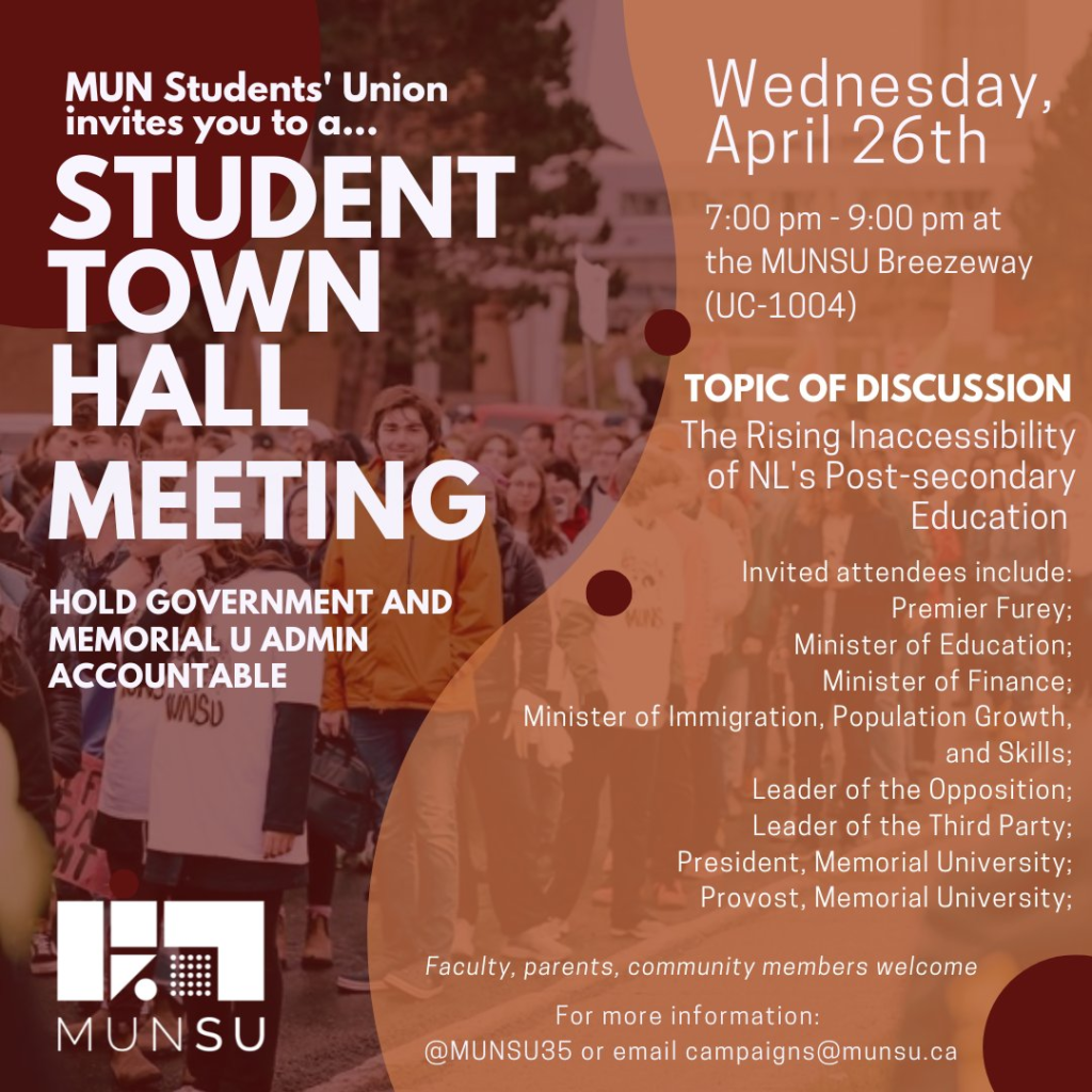 MUNSU holds townhall with Government and University Leaders - The Muse